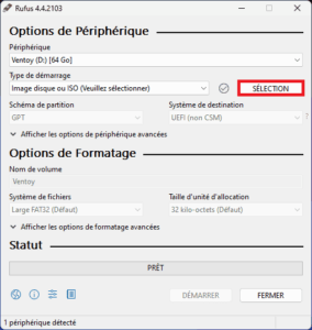 Installer Windows 11 sur PC non compatible avec Rufus