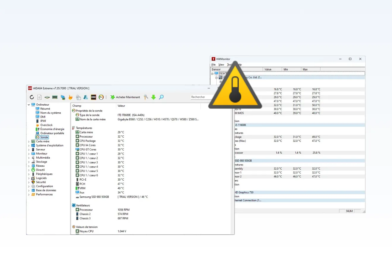 3 meilleurs logiciels pour surveiller la température de votre PC - Assistouest Informatique