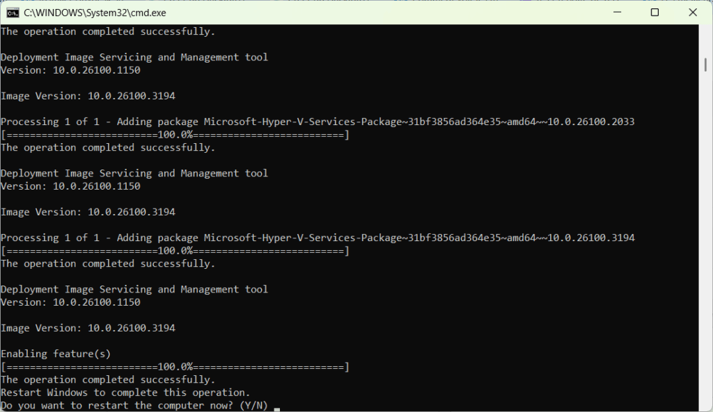 Enabling Hyper V On Windows Home Edition With Powershell Ds