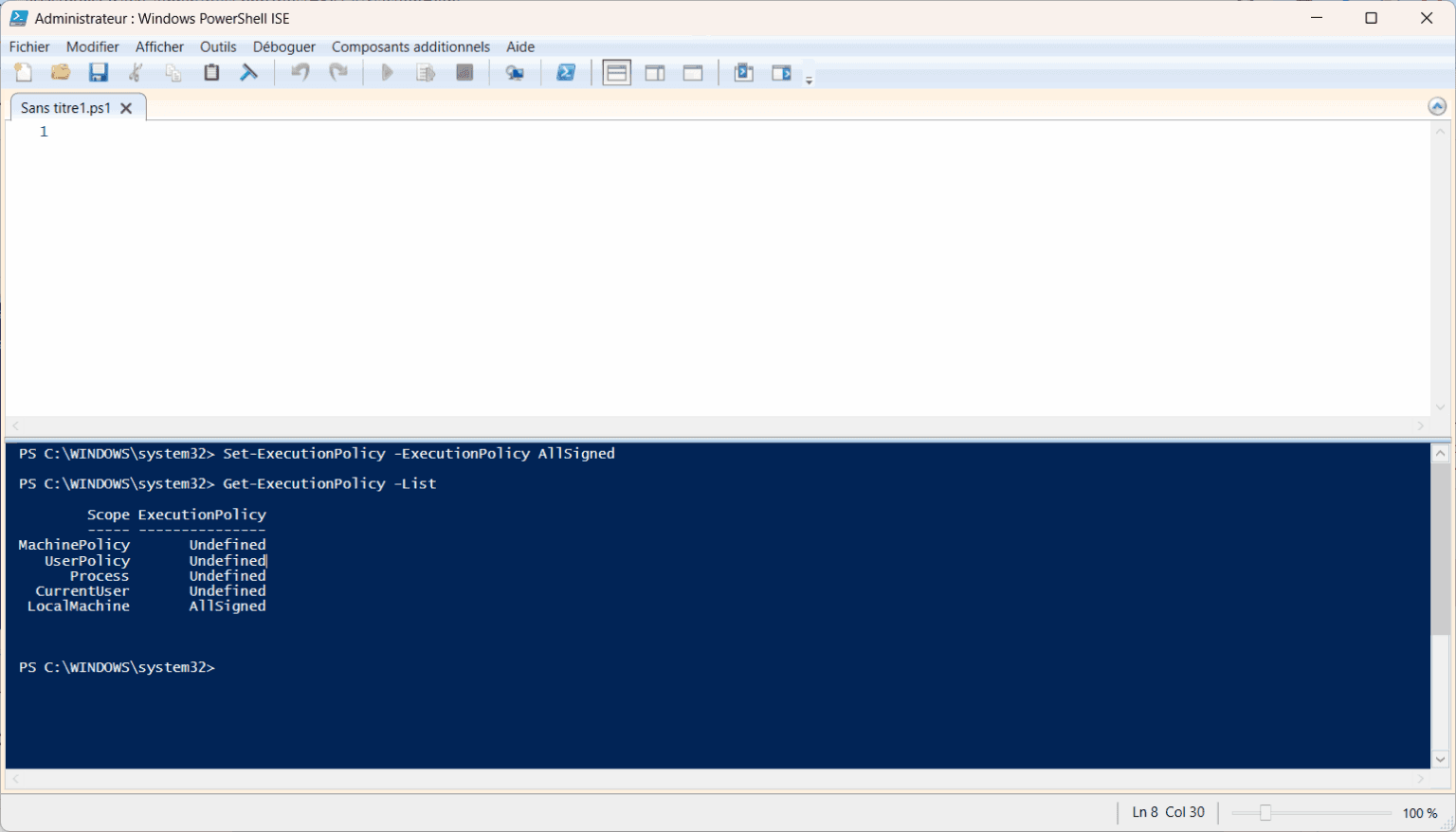 Stratégie d'exécution des scripts PowerShell : Faut-il les désactiver ? - Assistouest Informatique